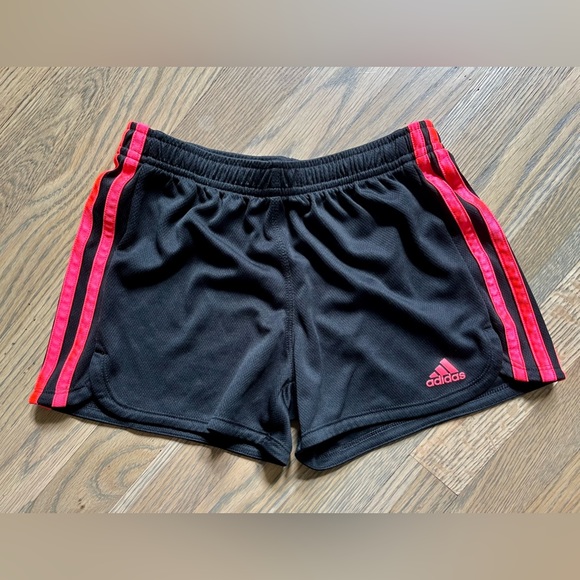 adidas | Bottoms | Adidas 3stripe Mesh Shorts Blackpink Size M 12 ...
